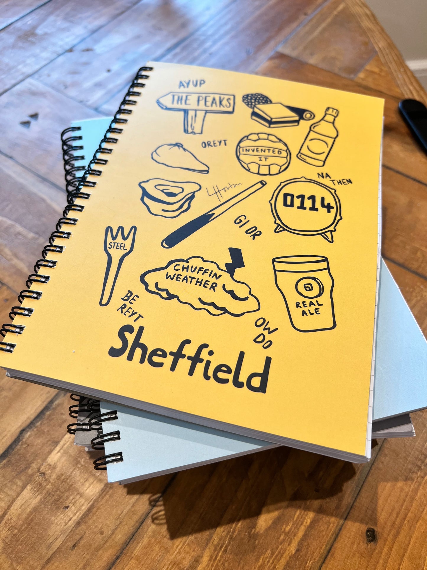 Sheffield Notebook - Luke Horton – Luke Horton Art