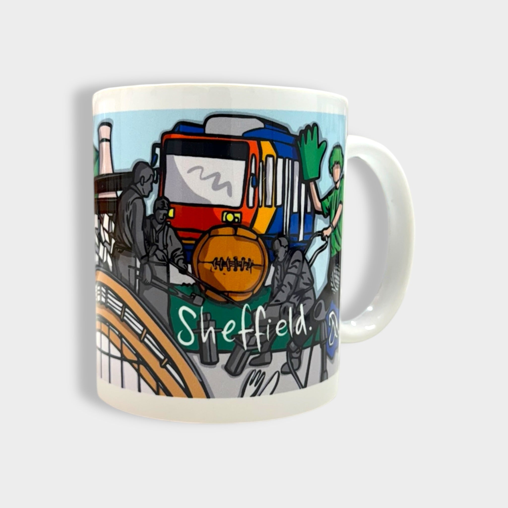 Sheffield - Mug - Luke Horton – Luke Horton Art