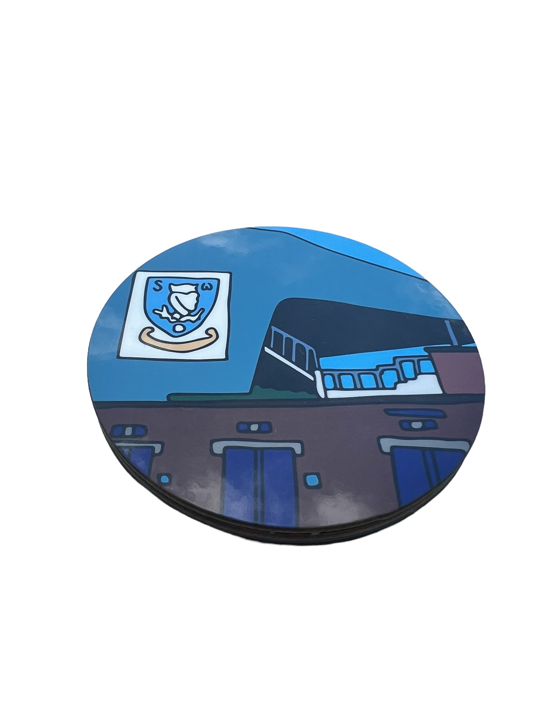 SWFC Coaster - Sheffield Wednesday - Luke Horton – Luke Horton Art