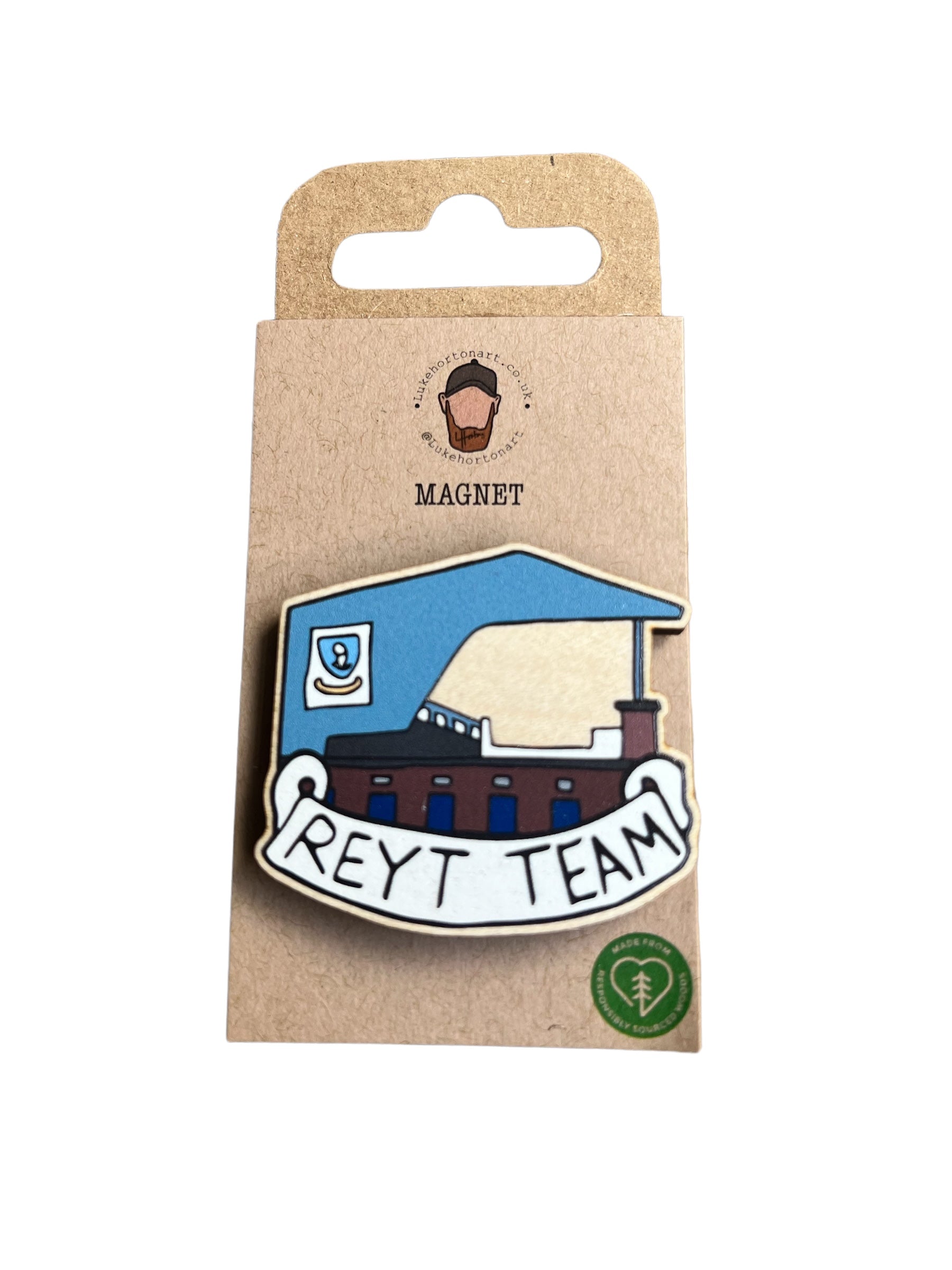 Hillsborough Stadium Magnet - Sheffield Wednesday Fridge Magnet – Luke ...