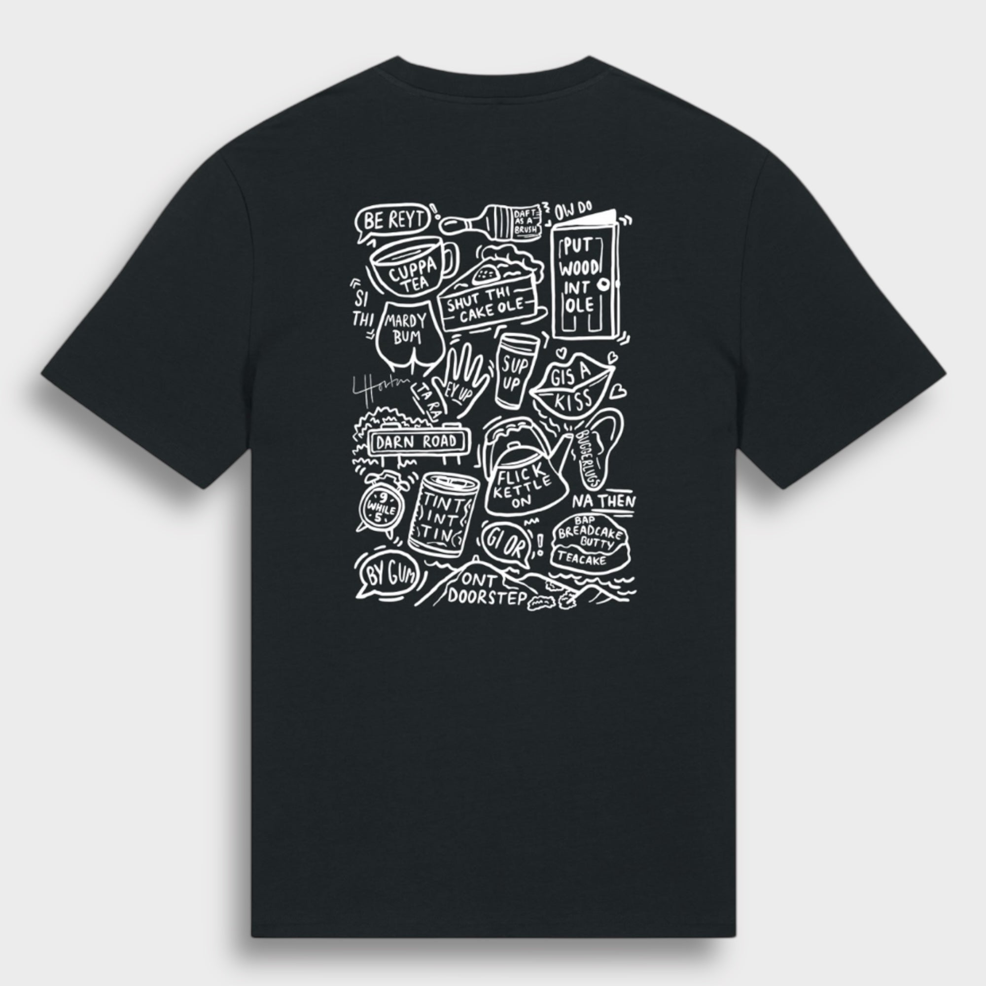 Yorkshire Slang Remastered - Unisex T-Shirt - Luke Horton – Luke Horton Art