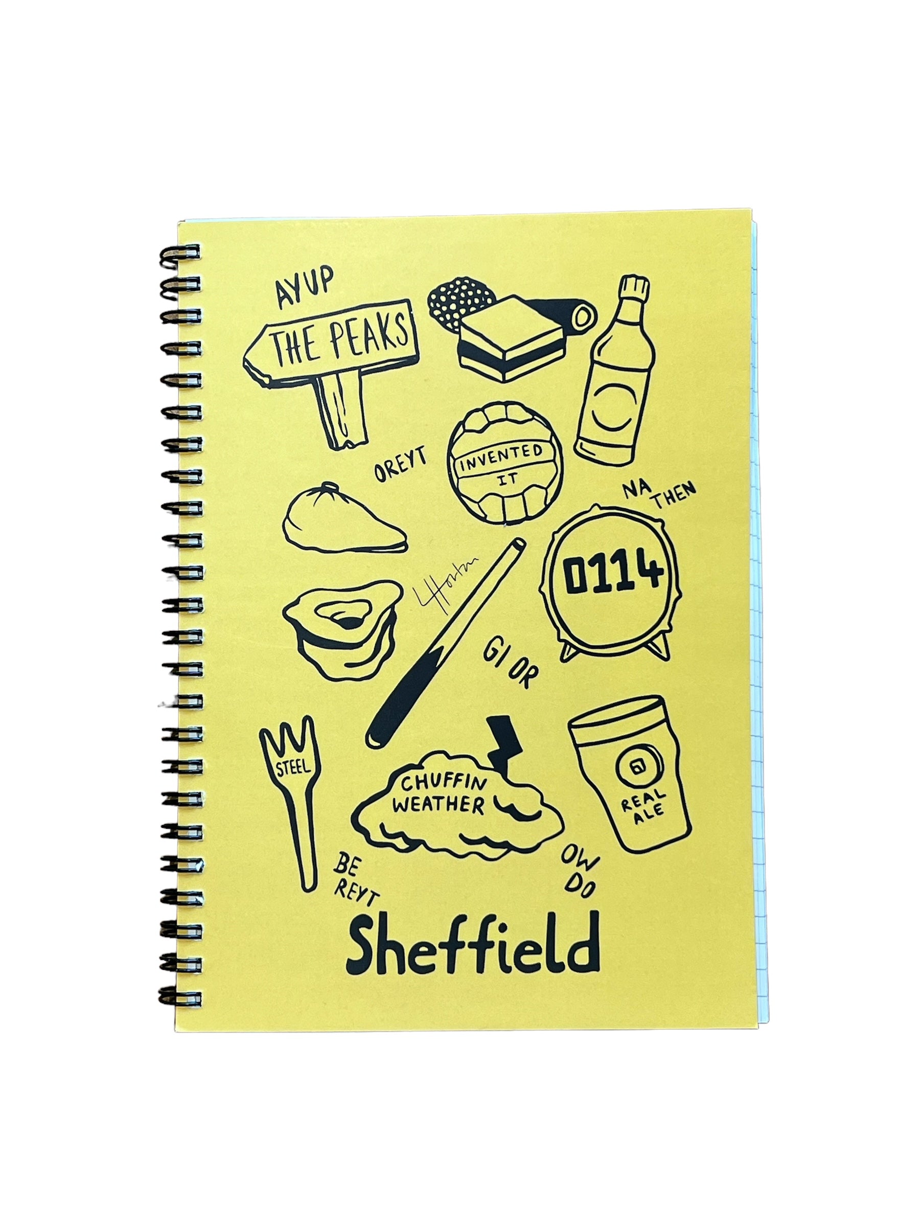 Sheffield Notebook - Luke Horton – Luke Horton Art