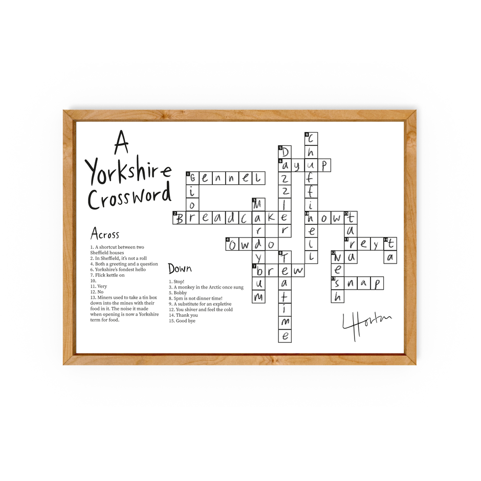 Yorkshire & Derbyshire Slang Prints – Luke Horton Art