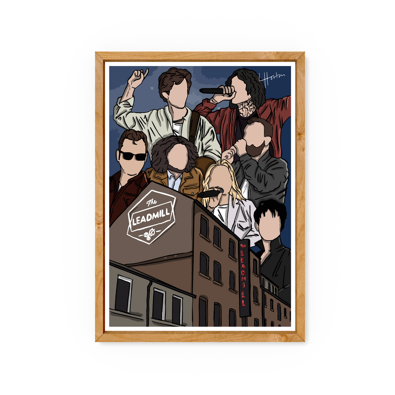 Leadmill Official Collab - Luke Horton – Luke Horton Art