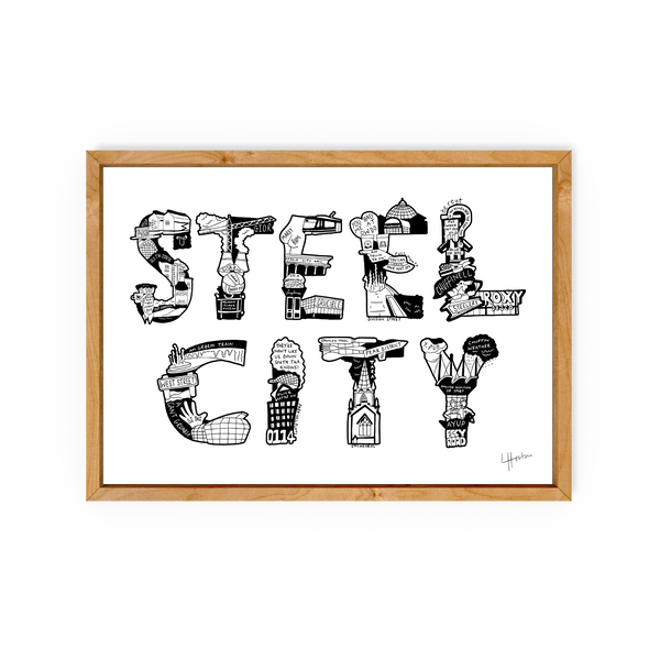 Steel City - Sheffield Art Print - Luke Horton – Luke Horton Art
